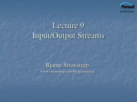 Ppt Essential Inputoutput Concepts Guide Powerpoint Presentation