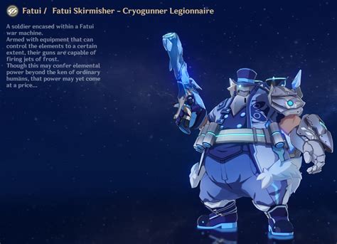 Genshin Impact How To Defeat A Fatui Skirmisher Cryogunner