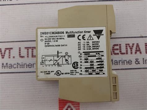 Carlo Gavazzi Dmb51 Multifunction Timer Ip20 5060hz Aeliya Marine Tech