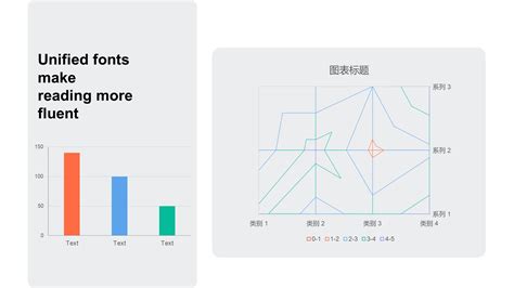 扁平ppt曲面图，柱状图 Islide