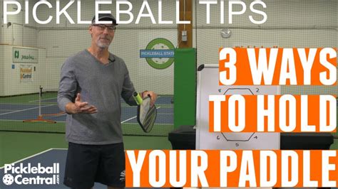Three Ways To Grip Your Pickleball Paddle Continental Western