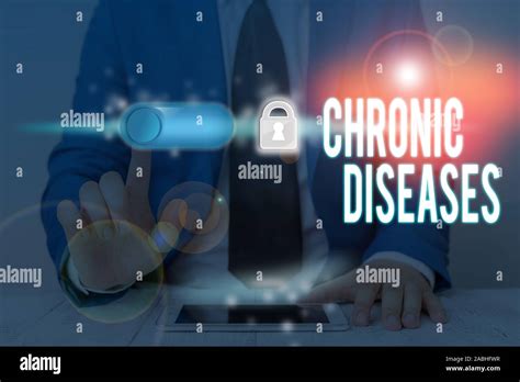 Handwriting Text Writing Chronic Diseases Conceptual Photo A Disease