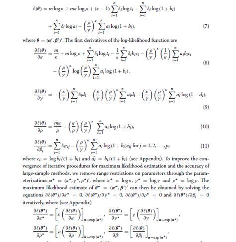 find the parameters step by step using