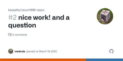 Nice Work And A Question Issue 2 Karpathy Lecun1989 Repro GitHub