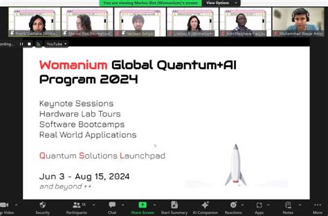 Quantumcomputing Womanium Globalquantumaisummerprogram