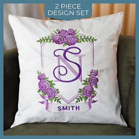 Monograms And Frames Embroidery Library