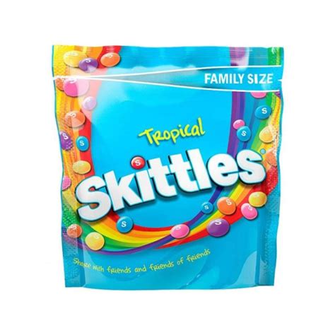 Fast Bulk Delivery Of Skittles Tropical Pouch 196g Wholesale