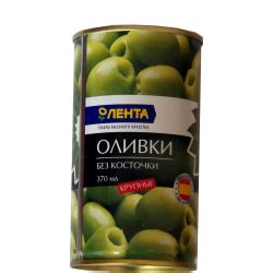 Отзыв о Оливки ЛЕНТА без косточки "Крупные" | Для салата в самый раз