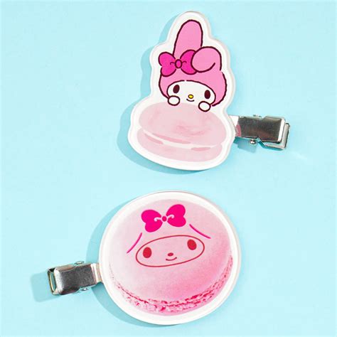 My Melody Macaron Hair Clip Set Blippo