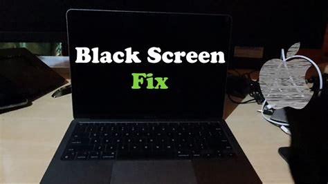 Macbook Black Screen Fix Blogtechtips