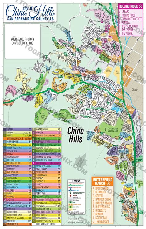 Chino Hills Map San Bernardino County Ca Files Pdf And Ai Edita