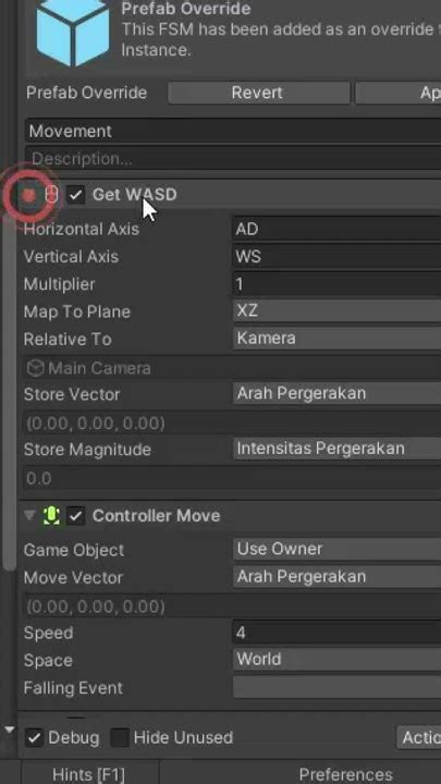 Player Movement Dibuat Tanpa Coding Dalam Game Gamedev Visualscripting Programming Coding
