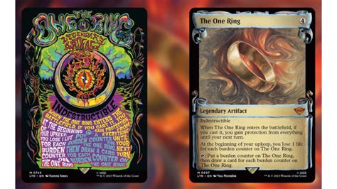 Loads Of Mtg Lord Of The Rings Cards Revealed In Four New Collages