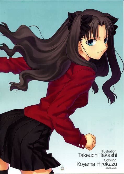 Tohsaka Rin Fatestay Night Image By Takeuchi Takashi 107941