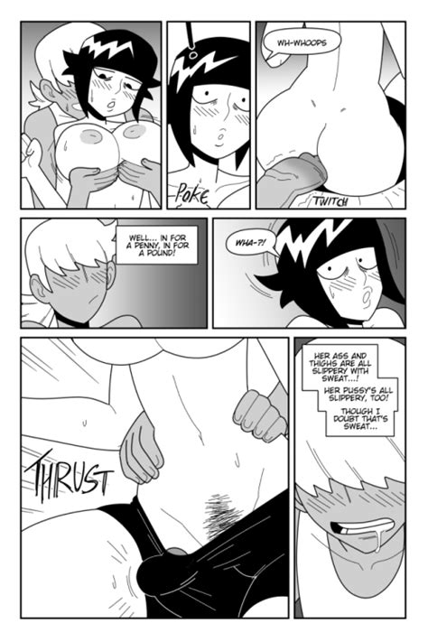 Rule 34 Comic Dialogue Millie Shamefuldisplay Nasir Shamefuldisplay Penis Penis Out