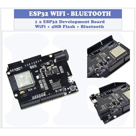Wemos D1 R32 Board ESP32 WiFi Bluetooth UNO R3 Kit Shopee Malaysia