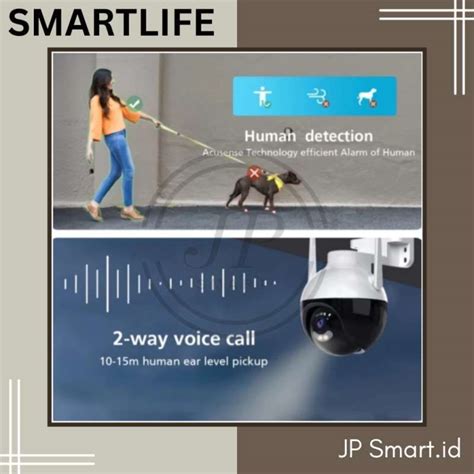 Promo SMARTLIFE Smart Cctv Wifi Ip Cam PTZ Outdoor 4MP Security Camera Diskon 20 Di Seller JP