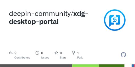 Github Deepin Communityxdg Desktop Portal