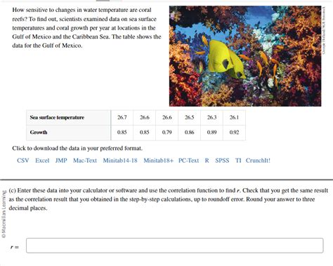 Solved Enter These Data Into Your Calculator Or Software And