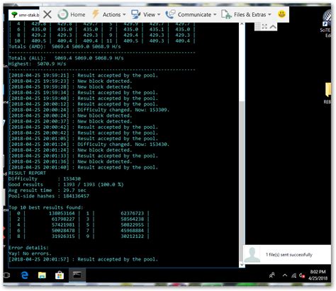 xmr stak2 4 3 continues mining rejected shares for hours after