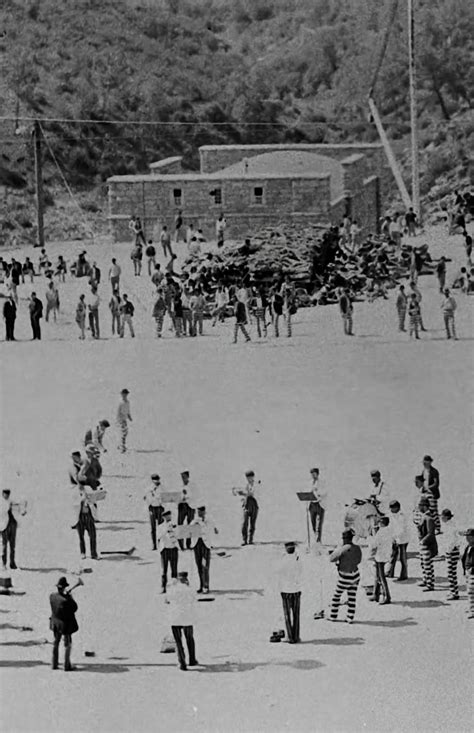 History In 1900 Behind The Stone Walls Of Folsom State Prison A