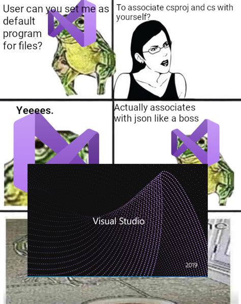 Best Visual Studio Images On Pholder Programmer Humor Softwaregore And Csharp