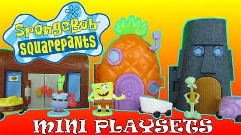 Spongebob Squarepants Mini House Playsets Pineapple House With