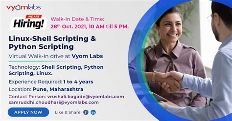 Shellscripting Pythonscripting Hiring Punehiring Samruddhi Choudhari