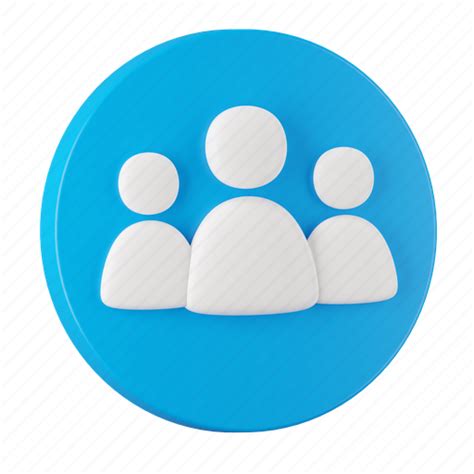 User Group Avatar 3d Illustration Download On Iconfinder