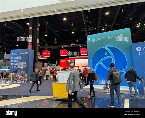 Chicago Usa 06 May 2024 Automate The Largest Solutions Based Showcase Of Automation Stock