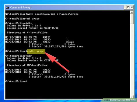 How To Use MS DOS 7 Steps With Pictures WikiHow