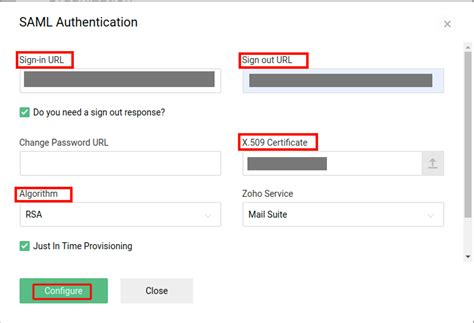 Zoho Saml Single Sign On Sso Using Dnn Saml As Idp