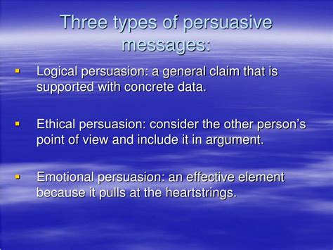 Ppt Persuasive Messages Powerpoint Presentation Free Download Id