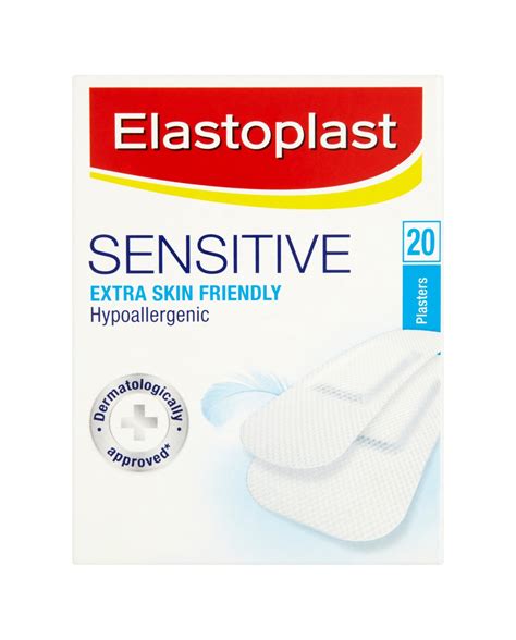 Elastoplast Sensitive Plasters 20 Units John Bell And Croyden