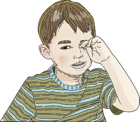 Person Rubbing Eyes Illustrations Royalty Free Vector Graphics And Clip