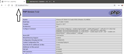 Configure PHP With NGINX On Windows 10 TubeMint