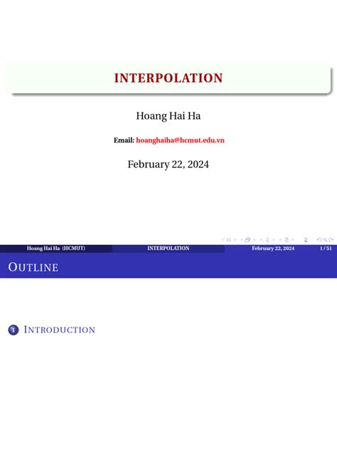 interpolation pdf interpolation spline mathematics