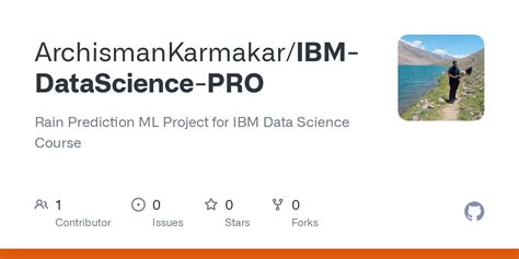 github archismankarmakar ibm datascience pro rain prediction ml
