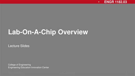 PPT Lab On A Chip Overview PowerPoint Presentation Free Download ID