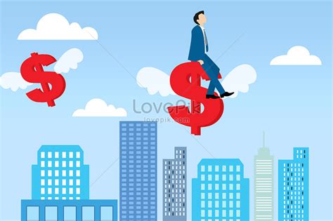 비행 달러 일러스트 무료 다운로드 Lovepik