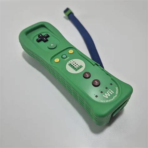 Controle Wiimote Wii Remote Plus Edição Luigi Wii E Wii U Verde
