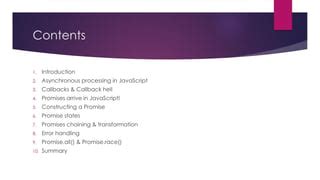 Asynchronous JavaScript Programming With Callbacks Promises PDF