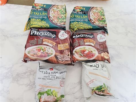 인스턴트 베트남 쌀국수 음식 갤러리