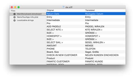 A Simple Approach To App Localization Using Xcode Xliff And Objective