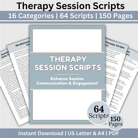 therapy scripts 64 scripts to enhance client interactions and session