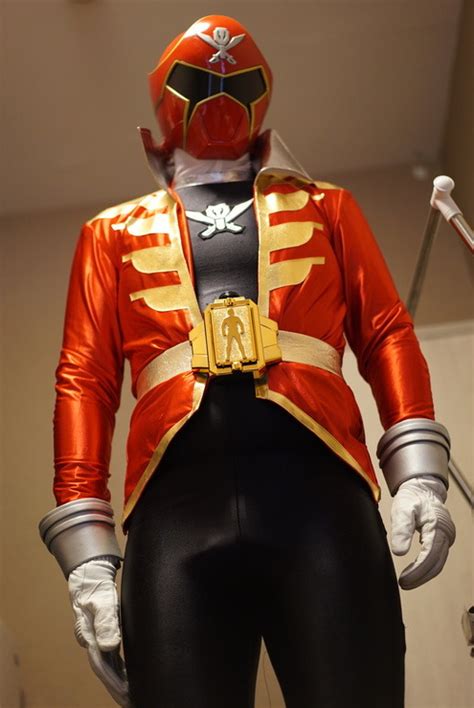 Tokusatsu Cosplay Gokai Red Kaizoku Sentai Gokaiger Wei84183