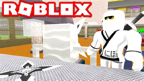 Ninja Warrior In Roblox Roblox Ninja Battles Youtube