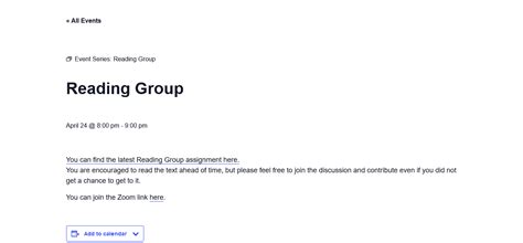 Website Calendar Website And Technology Working Class Unity