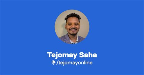 Tejomay Saha Instagram Facebook Linktree