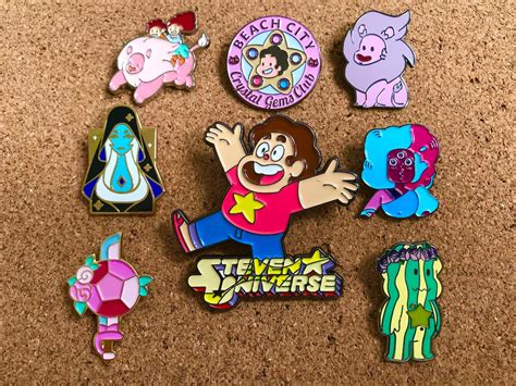 Set Of Steven Universe Enamel Pins Etsy